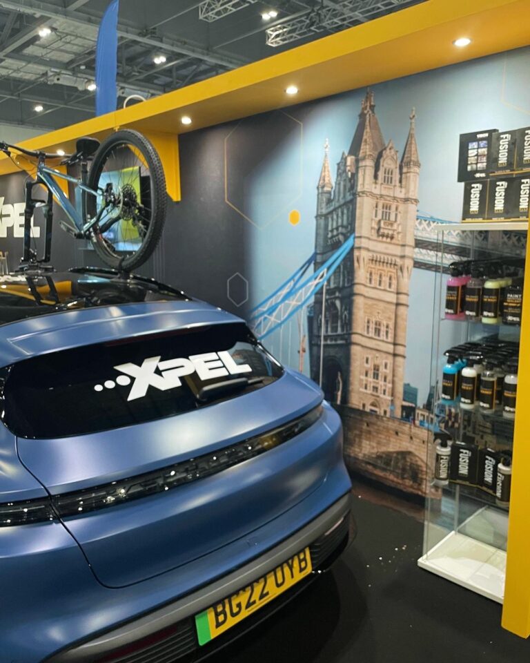 XPEL Protected Porsche Taycan Turbo Cross Turismo Shines Under the Spotlight at London EV Show ...